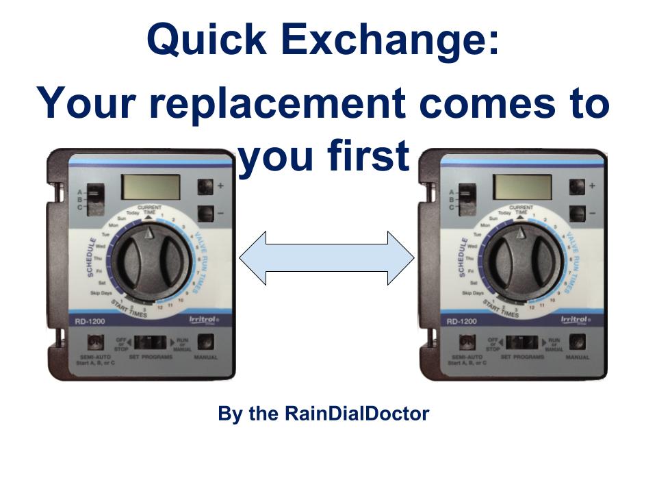 Store - Irritrol Rain Dial (RD-600,900,1200) Repair by the Rain Dial Doctor